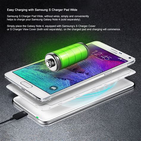 Samsung Wireless Charging Pad Wide S Charger White