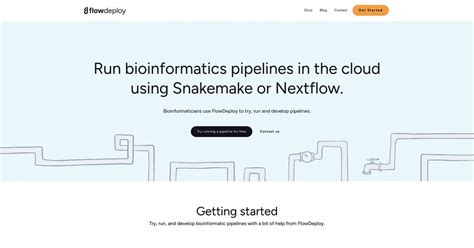 Flowdeploy Bioinformatics Pipelines In The Cloud