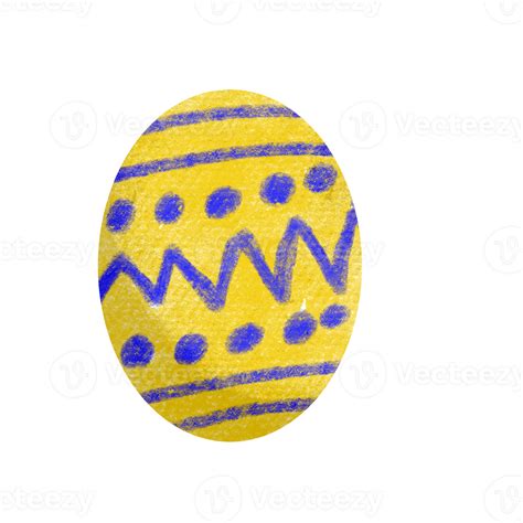 The Easter Egg Drawing Png Image For Holiday Concept 39247258 Png