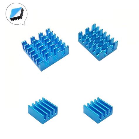 4 Stuks Voor Raspberry Pi 4b Aluminium Heatsink Ra Vicedeal