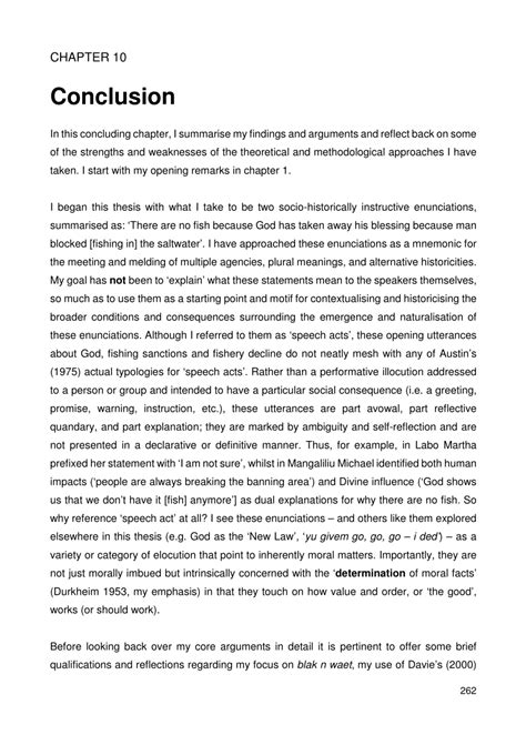 PDF Conclusion Thesis Chapter Annex References