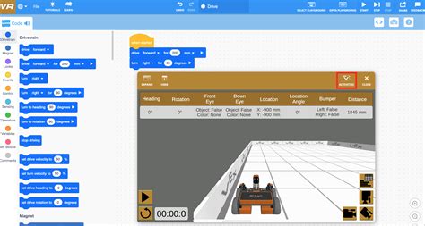 Accessing And Modifying VEXcode VR Activities VEX Library