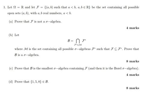 Solved 1 Let 12 R And Let F A B Such That A Chegg Com