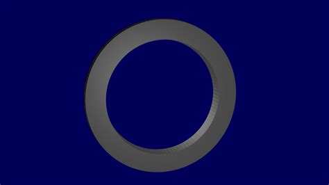 링 Stargate 프로토 타입 1 3d 모델 5 Blend Free3d