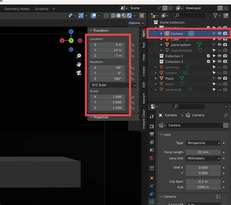 Camera Blender Distorts Space Blender Stack Exchange