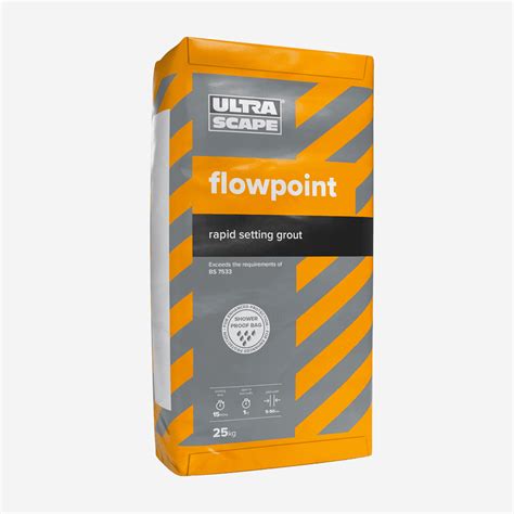 Ultrascape Flowpoint Rapid Setting Grout Emtek Ireland