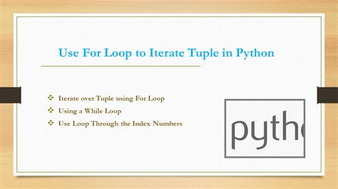 Use For Loop To Iterate Tuple In Python Spark By Examples