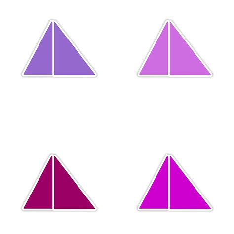 ประกอบการออกแบบสติกเกอร์ที่เหมือนจริงบนกระดาษเวกเตอร์ Eps Ai Uidownload