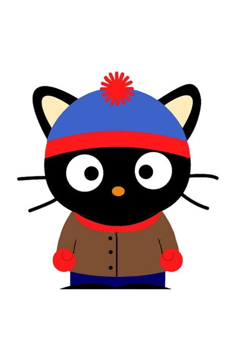 Cute Hello Kitty Characters Dressed In South Park Outfits Kenny