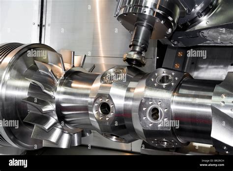 Cnc Machine Tools In The Work Stock Photo Alamy