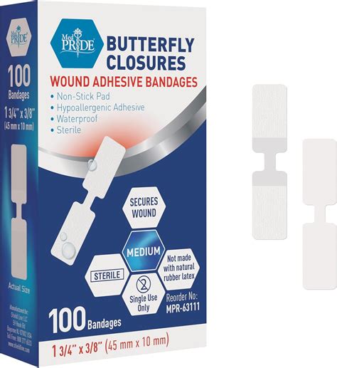 Medpride Adhesive Bandage Butterfly Fabric 38 X Philippines Ubuy