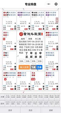 紫微斗数 实例解读 易道紫微堂