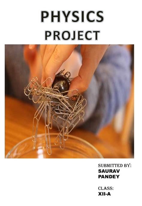 physics related science projects