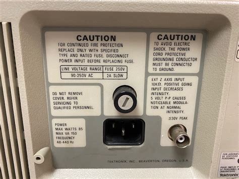 Tektronix 2230 100mhz Digital Storage Oscilloscope Panatron Inc