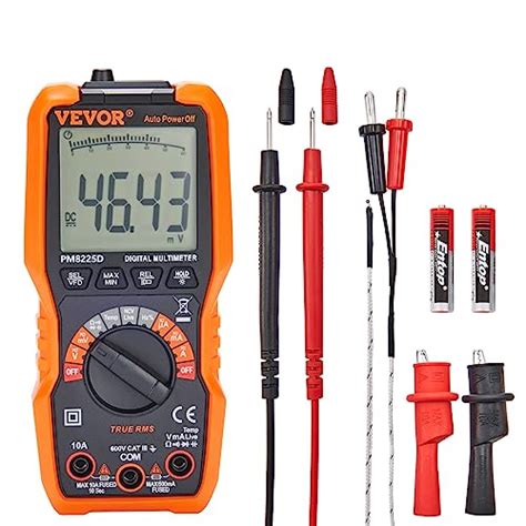 Amazon Digital Multimeter 6000 Counts Multimeter Tester Dc Ac Voltmeter Ncv Ohm Volt Amp