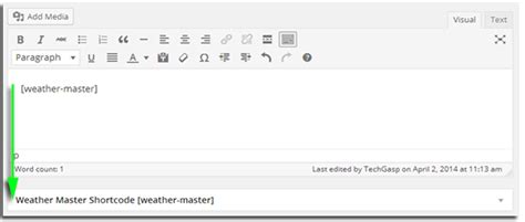 Techgasp Weather Master Backend Edit TechGasp