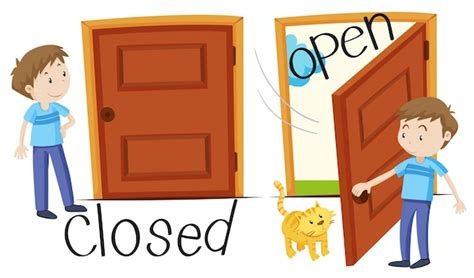 Close Door Cartoon Images Free Download On Freepik