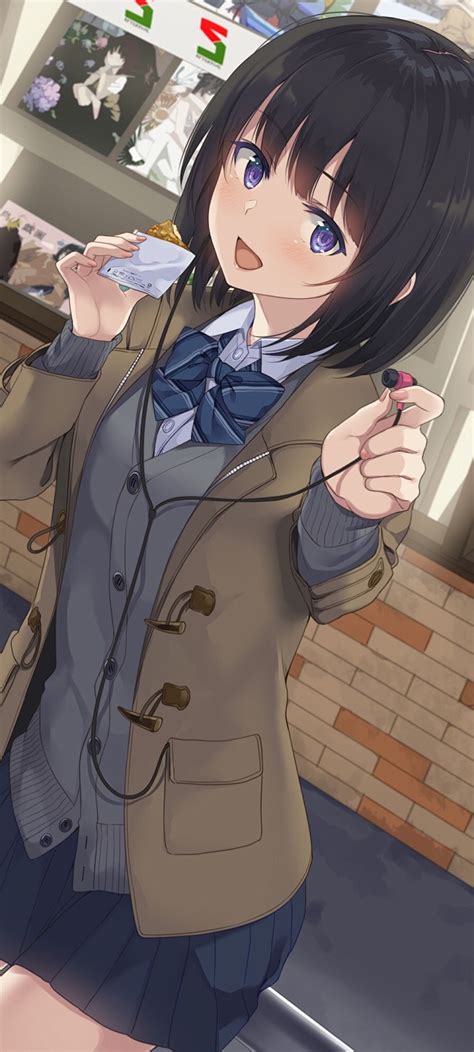 动漫美少女 制服