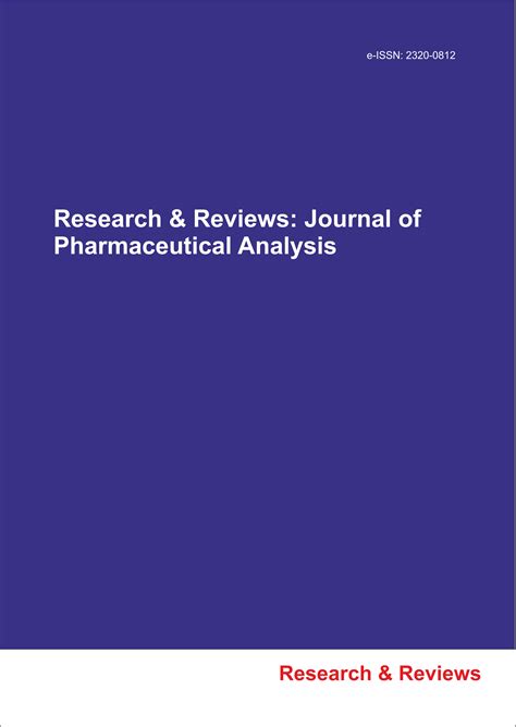 Research And Reviews Journal Of Pharmaceutical Analysis