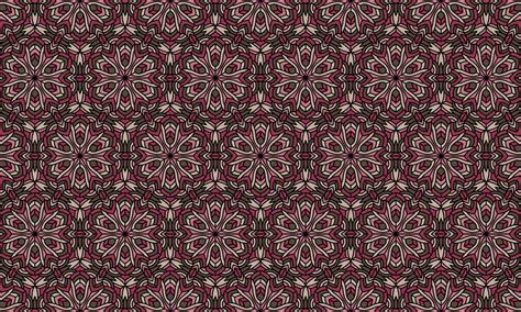 Elegant Modern Batik Ethnic Pattern Background 13678715 Vector Art At