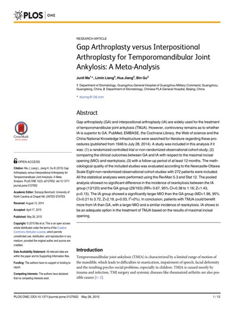 Gap Arthroplasty Versus Interpositional Arthroplas 250522 085932