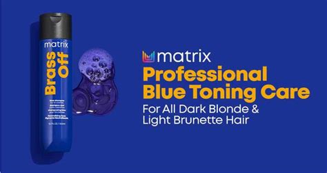 Buy Matrix Brass Off Blue Toning Shampoo 300ml Online At Chemist Warehouse
