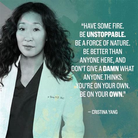 Cristina Yang Famous Quotes The 18 Best Cristina Yang Quotes From