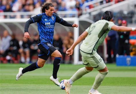 Cristian Espinoza San Jose Earthquakes Beat Lafc At Levis Stadium