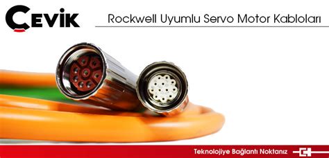 Rockwell Compatible Servo Motor Cables Çevik Bağlantı Teknolojileri