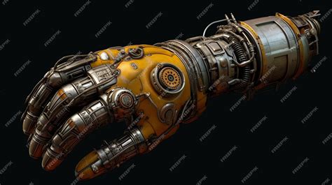 Premium Ai Image Robot Arm Generative Ai Realistic Style