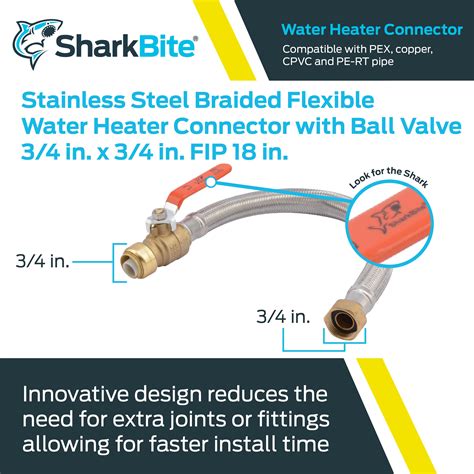 Sharkbite Flexible Braided Connectors At Patrick Purcell Blog