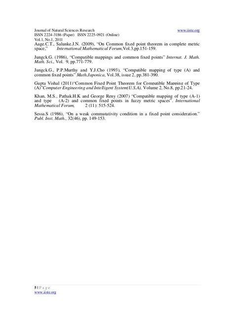 A Common Fixed Point Theorem For Compatible Mapping