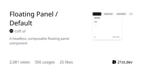 21st Dev The First Vibe Crafting Tool