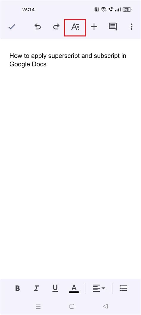 Google Docs Apply Subscripts And Superscripts To Your Document