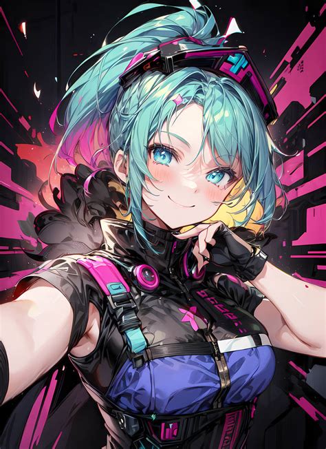 Cyberpunk Girl Rv By Eviwizard On Deviantart