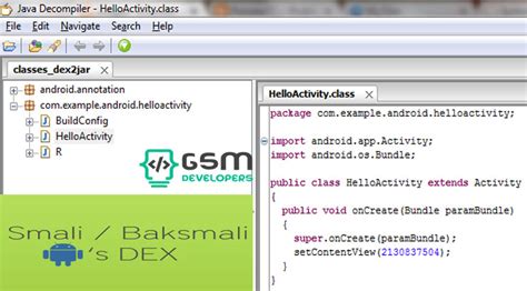 آموزش تبدیل Smali به Java پرتال توسعه دهندگان موبایل Gsm Developers