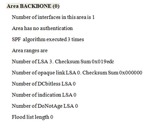 Ospf Multi Area Configuration And Summary Routes