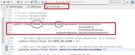 Java：jframe与frame的区别jframe和frame的区别 Csdn博客
