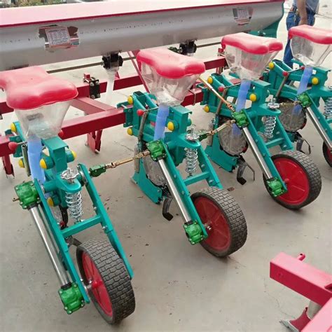 Tractor 3 Point Mounted 4 Rows Corn Soybean Seeder Planter Matched With