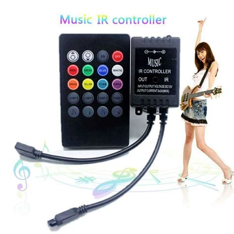 Jual Sensor Suara Sound Music Control Lampu Led Strip Dengan Remote Control Shopee Indonesia