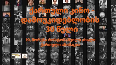 10 შორენა როსტომაშვილი ახალი ქართული ანიმაცია Youtube