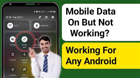 How To Fix Mobile Data On But Internet Not Working Fix Data On But No Internet Youtube