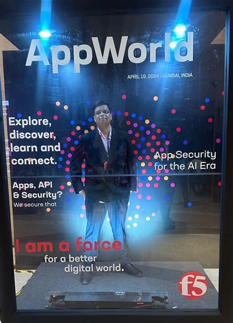 Sajith Kumar He His Him On Linkedin F5 App World Great Event For Cybersecurity Professionals