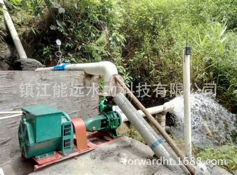水发电机水流 水发电机 水力发电机 大山谷图库