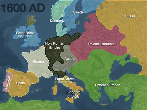 Ottoman Empire Map 1600