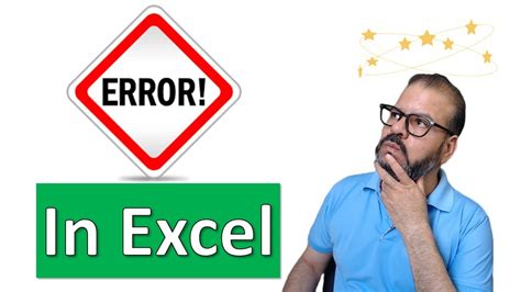 how to fix errors in excel youtube