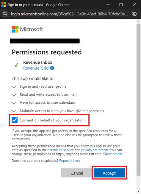 Need Admin Approval Nested App Authentication Revenue Grid