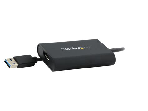 StarTech USB32DPES2 USB To DisplayPort Adapter 4K 30Hz USB 3 0 USB Display Adapter Dual