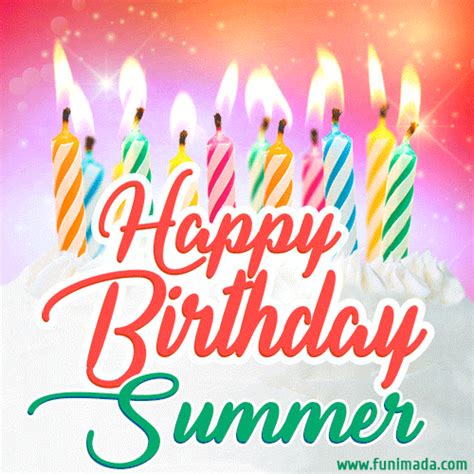 Happy Birthday Summer S For Her Download On