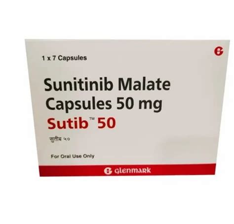 Sunitinib Malate Capsules 50mg Sutenamo At Rs 4500box Anti Cancer Medicines In Nagpur Id